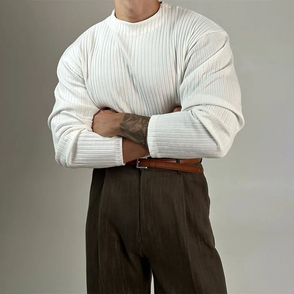 Don Oliver Ribbed Long Sleeve Shirt – Parker Hayes